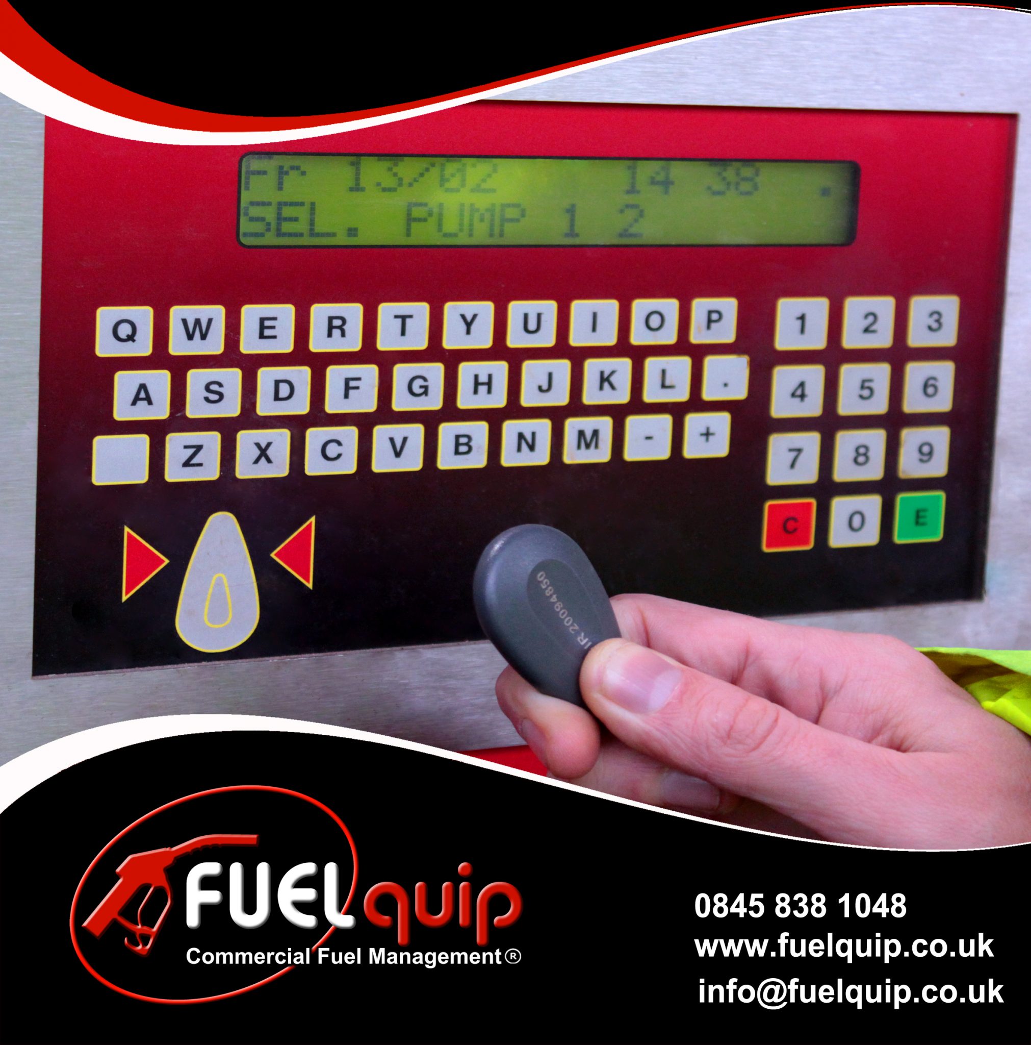 FuelQuip Launch Automatic Mileage Capture Fuel Management System