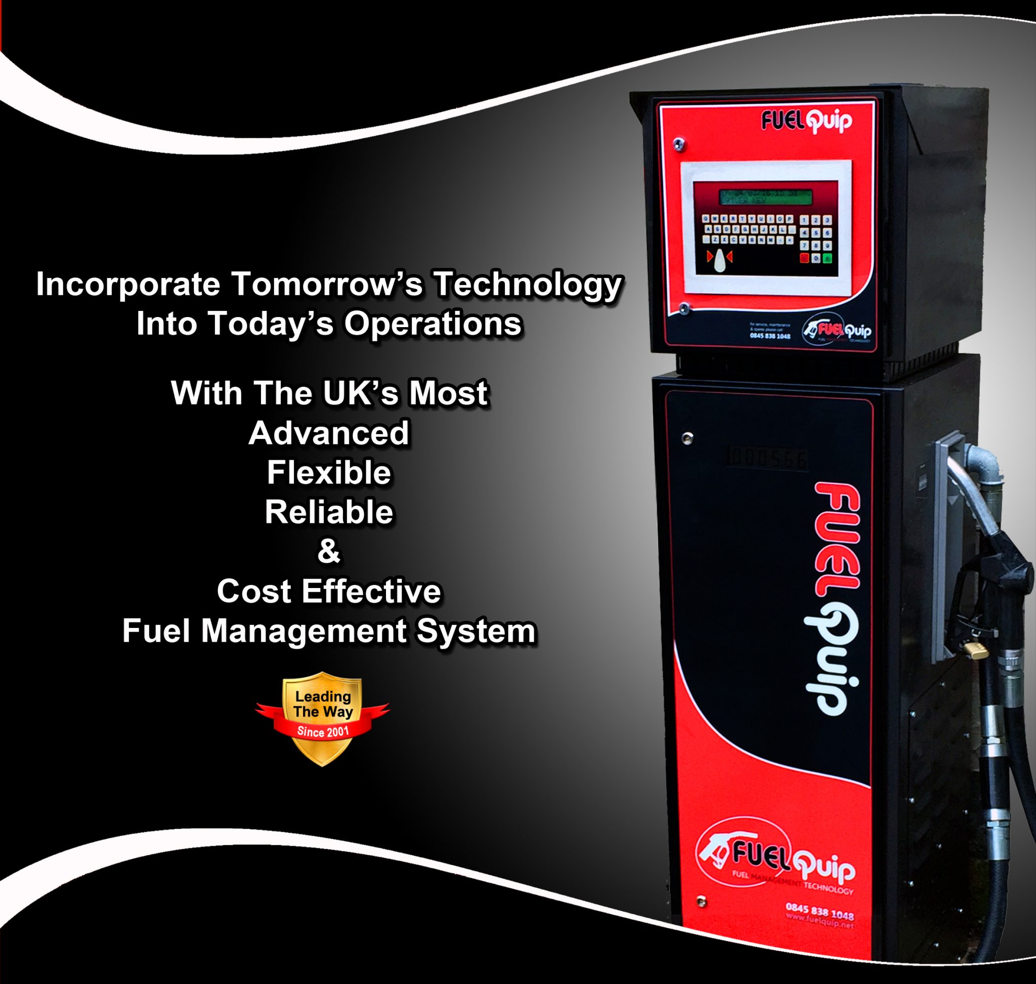 FuelQuip Launch Automatic Mileage Capture Fuel Management System